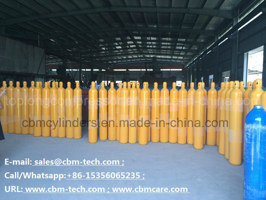 4L5L 6.7L7L8L10L13.3L Industrial Oxygen Cylinder with O2 Valve & Handle