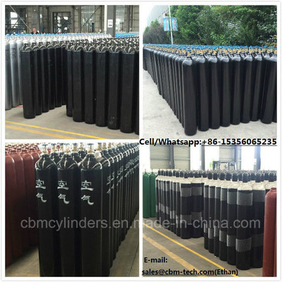 4L5L 6.7L7L8L10L13.3L Industrial Oxygen Cylinder with O2 Valve & Handle