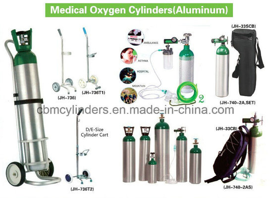 6.7L Medical Steel Oxygen Cylinders