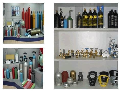 43L Steel Oxygen Gas Cylinders (In Stock)