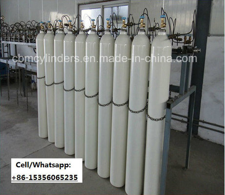 6 M3 Oxygen Cylinders with Steel Valve Guards