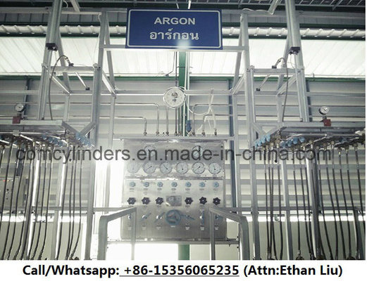6 M3 Oxygen Cylinders with Steel Valve Guards