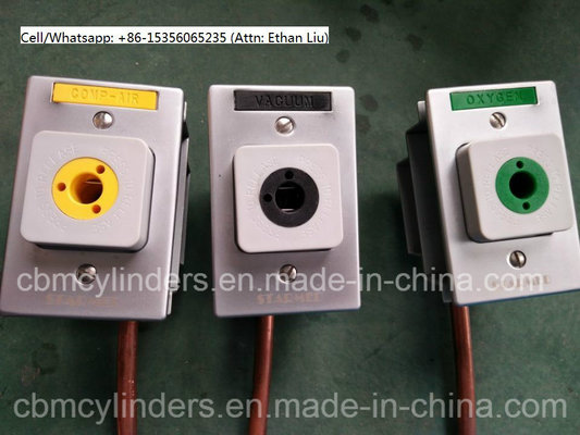 Top-Thread Hand-Style Oxygen Flow Regulator