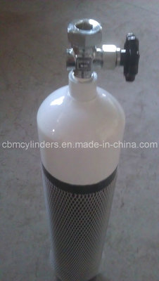 10L Medical Oxygen Cylinder W/ Top-Thread Valve Qf-7D2