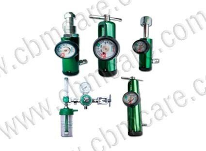 Medical Oxygen Regulator with Double Gauges