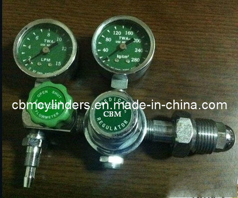 Medical Oxygen Regulator with Double Gauges