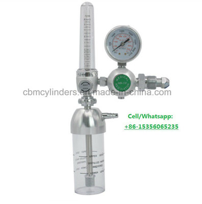 Gauge-Flow O2 Regulator for Oxygen Cylinder Trolley Set