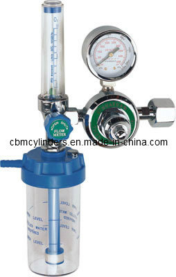 Medical Oxygen Regulator with Vertical Connector