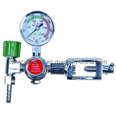 Medical Oxygen Inhaler with Pressure Gauge Protected