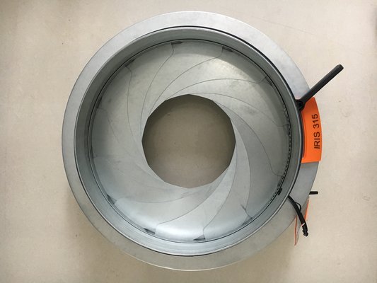 IRIS Damper Galvanized/Stainless steel material HVAC Duct Damper