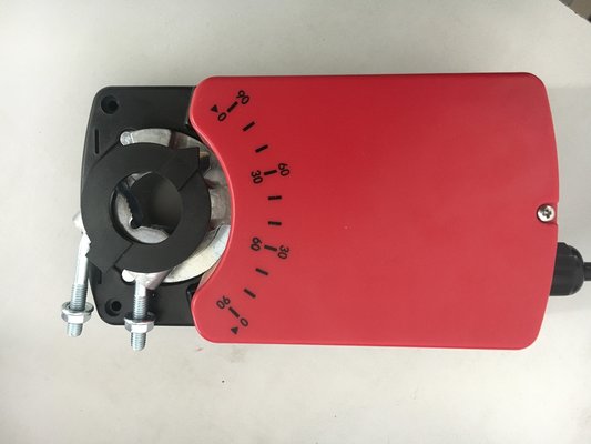 24VDC 8Nm Motorized Control Air Damper Actuator Spring Return Modulating Actuator with Auxiliary Switch