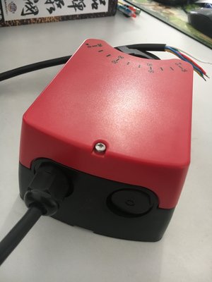 24VDC 8Nm Motorized Control Air Damper Actuator Spring Return Modulating Actuator with Auxiliary Switch