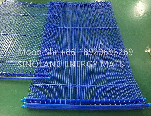 Prefabricated Integrated Metal Panel with Water Heating/Cooling Radiation Ceiling Mats