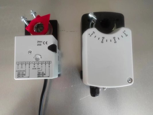Hvac System Duct Valve Angular Electric Actuator for rotating 95degree