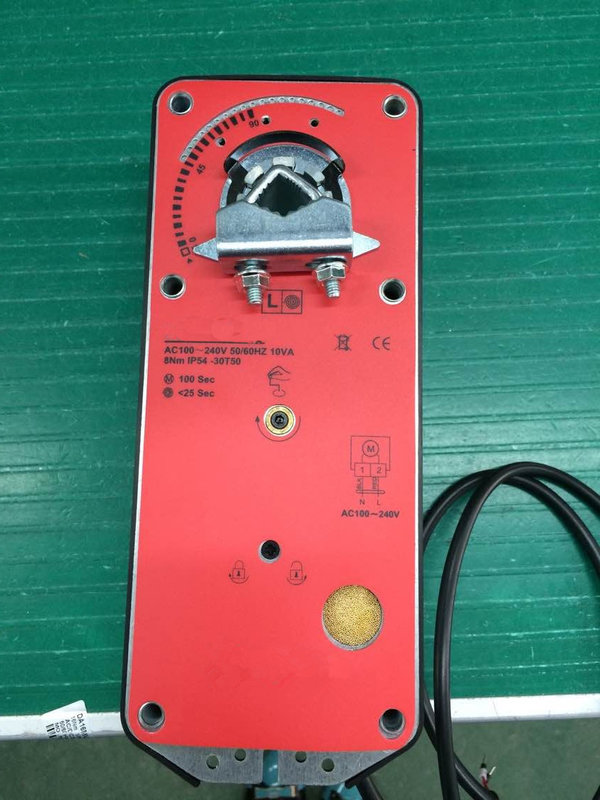 230VAC 5Nm Spring Return Control Valve Actuator for ventilation ducts control system