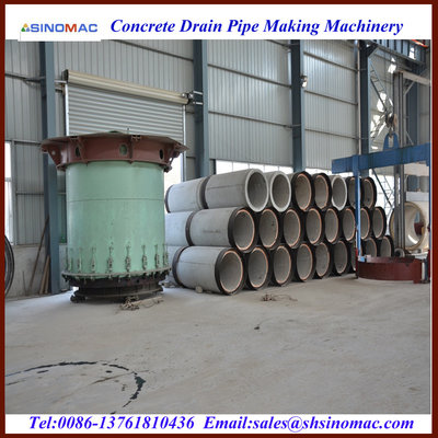 Drain Pipe Making Machine/Drainage Pipe Production Line Factory/Concrete Pipe Production Machinery