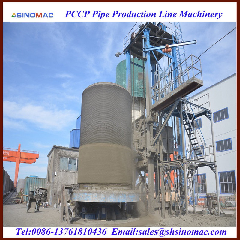 PCCP Pipe Making Machine Production Line/PCCP Pipe Production Plant