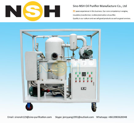 SIEMENS Supplier Sino-NSH Oil Filtration Machine For Transformer,Double-stage Vacuum Oil Filtration System