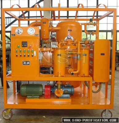 VFD Double-Stage Vacuum Insulation Oil Purification System with Filtration Accuracy less than 5um for sale
