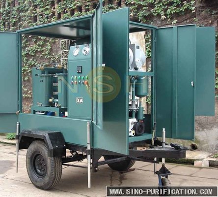 VFD 2016 Best Sale Used Vacuum Transformer Oil Used Oil Dewatering and Degassing System with Stainless Steel