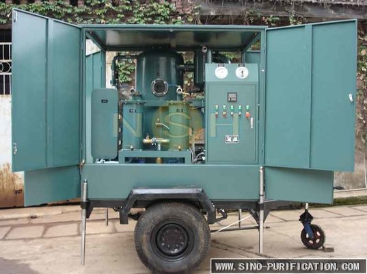 VFD 2016 Best Sale Used Vacuum Transformer Oil Used Oil Dewatering and Degassing System with Stainless Steel