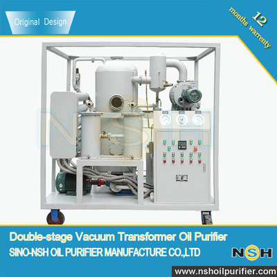 VFD Double Stage Vacuum Insulation Oil Filtration and Refinery Machine With Stainless Steel and Available Color