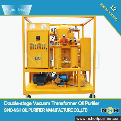 VFD Double Stage Vacuum Insulation Oil Filtration and Refinery Machine With Stainless Steel and Available Color