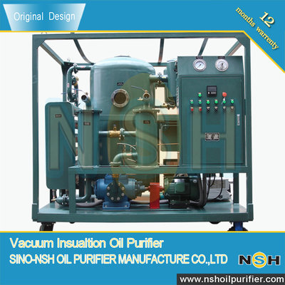 VFD Vacuum Transformer Oil Degassing Device Made In China With Stainless Steel and Available Color