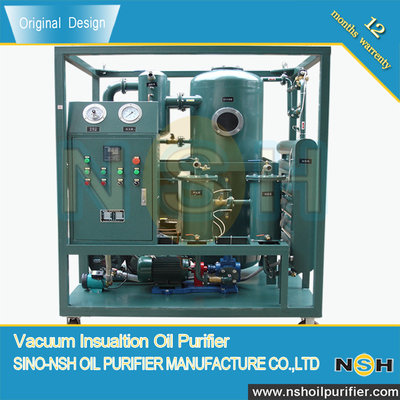 VFD Hot Sale Twin-Stage Vacuum Transformer Oil Treatment Machine With Stainless Steel and Available Color