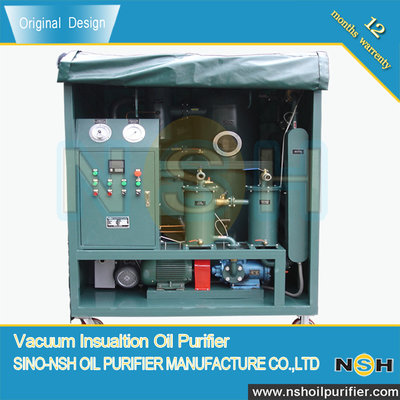 VFD Hot Sale Twin-Stage Vacuum Transformer Oil Treatment Machine With Stainless Steel and Available Color