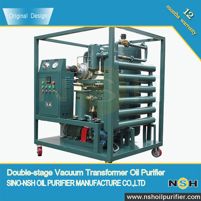 VFD Hot Sale Twin-Stage Vacuum Transformer Oil Treatment Machine With Stainless Steel and Available Color