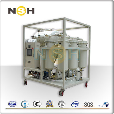 Vacuum Turbine Oil Demulsify and Purifier Machine, Remove dissolved water, 600LPH-18000LPH