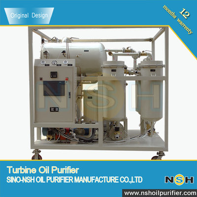 Vacuum Turbine oil filterimg equipment, Oil Purifier, remove emulsified water and impurities, 600LPH-18000LPH