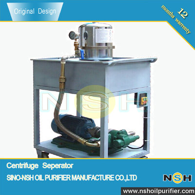 Waste Oil Centrifuge separator Machine To Remove Impurities and Water from oil,mobile type