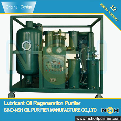 Sino-NSH Hydraulic Oil Regeneration Purifier, recycle black oil to yellow clean oil, high quality treated oil