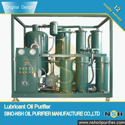 Sino-NSH Hydraulic Oil Regeneration Purifier, recycle black oil to yellow clean oil, high quality treated oil