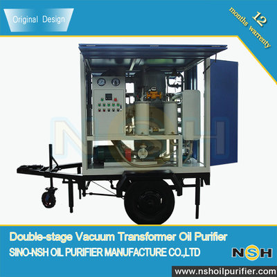 NSH Insulation Oil Purifier, VFD/VFD-R,double stage, Power Transformer Oil, remove water,improve oil insulation