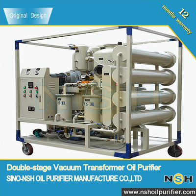 NSH Transformer Oil Filter Machine, China famous manufacturer,Mobile with trailer,oil purifier machine