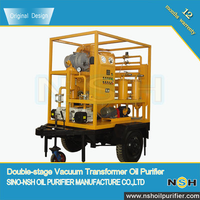 NSH Transformer oil filtration Machine, oil recycle, oil purification, oil regeneration, VF/VFDVFD-R,Outdoor use, traile