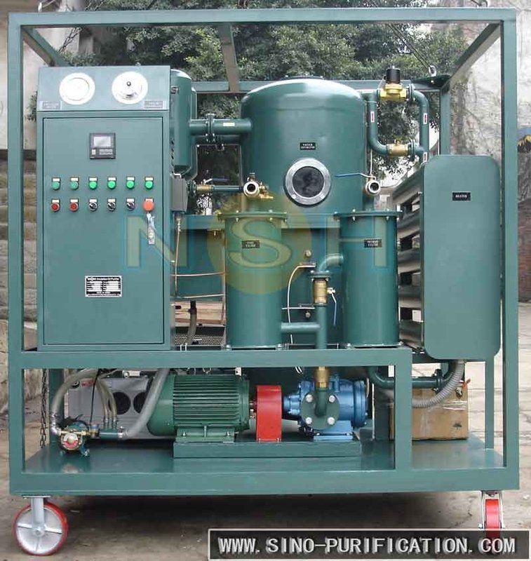VFD Portable Stucture Double-Stage Vacuum Insulation Oil Dewatering and Degassing Purifying Processor for sale