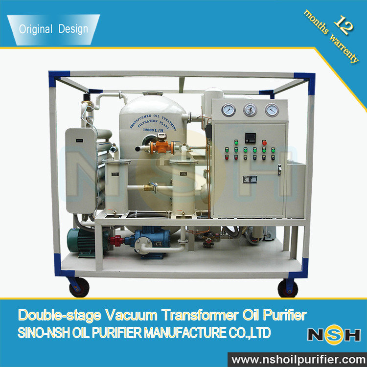 VFD Vacuum Transformer Oil Degassing Device Made In China With Stainless Steel and Available Color