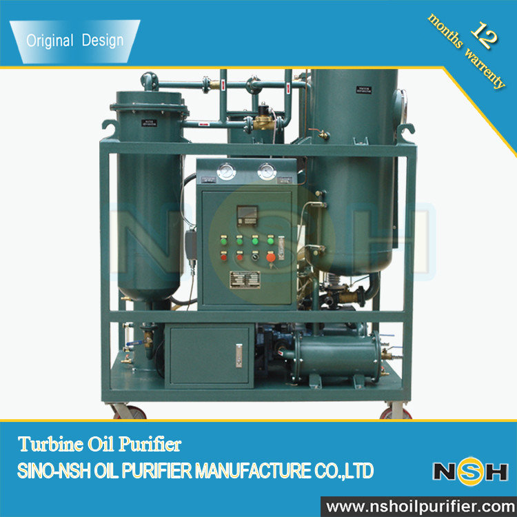 600LPH-18000LPH Vacuum Evaporation Separating Water Turbine Oil Purifier,Turbine Oil Purification