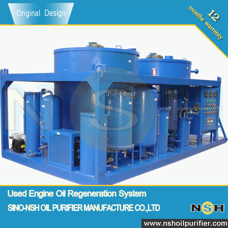 Sino-NSH used engine oil recycling machine, engine oil regeneration, 1~ 10 Ton/day, suitable for  all waste oils,quality