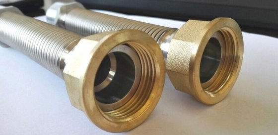 Stainless Steel Gas Meter Flexible Hose 3/4" ,1" /FM