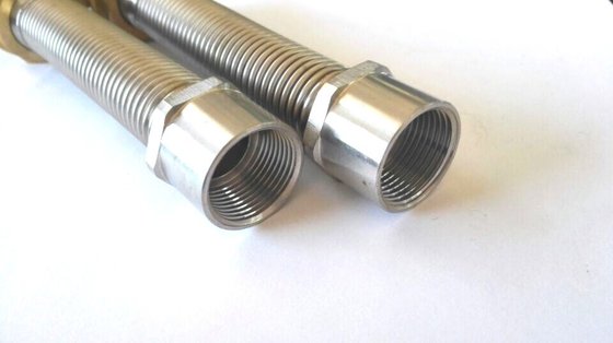 Stainless Steel Gas Meter Flexible Hose 3/4" ,1" /FM