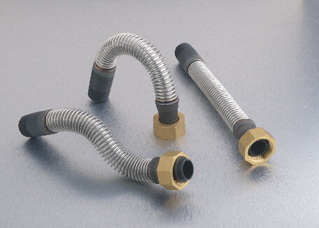 Stainless Steel Gas Meter Connector 3/4",1", FM, Connections to Gas meters