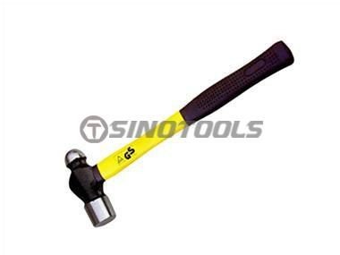 British Type Ball Pein Hammer with Wooden Handle