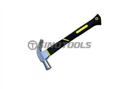 British Type Claw Hammer with Colour Plastic-Coating Hammer
