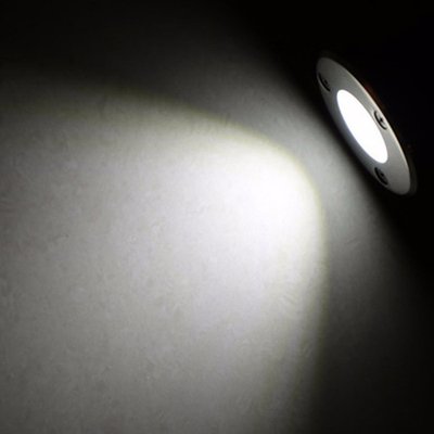DC12V Buried Light Outdoor Waterproof LED Underground Light 1W White Warm White Red Green Blue Floor Lights