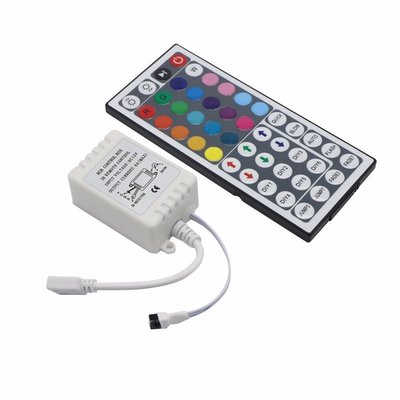 10M SMD 5050 RGB LED Flexible Strip Light Kit 150LEDs 30LEDs/M with 44Keys IR Remote Controller with DC 12V Power Supply